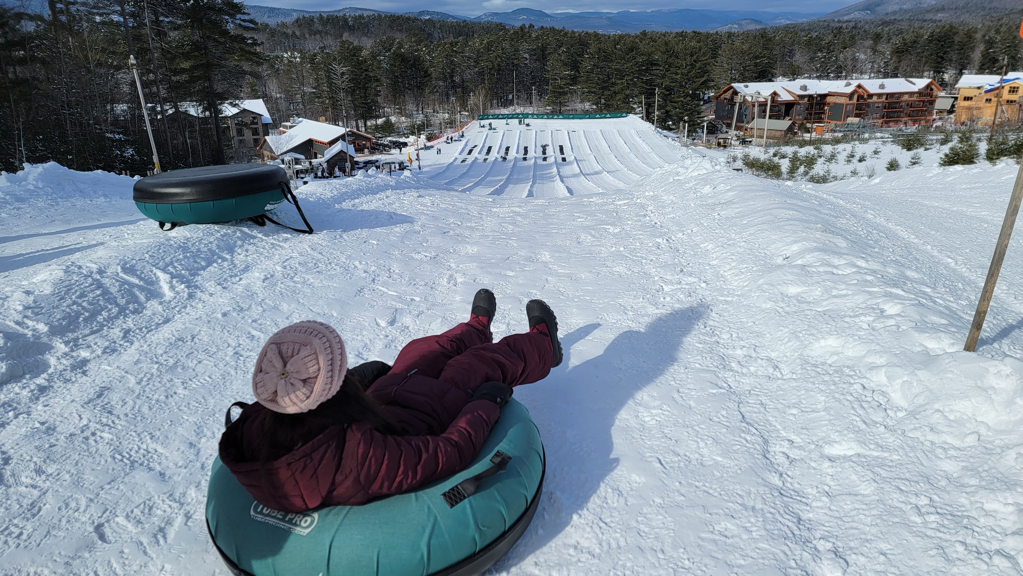 Cranmore Mountain Resort Snow Tubing - North Conway, NH - Woodland Hiker
